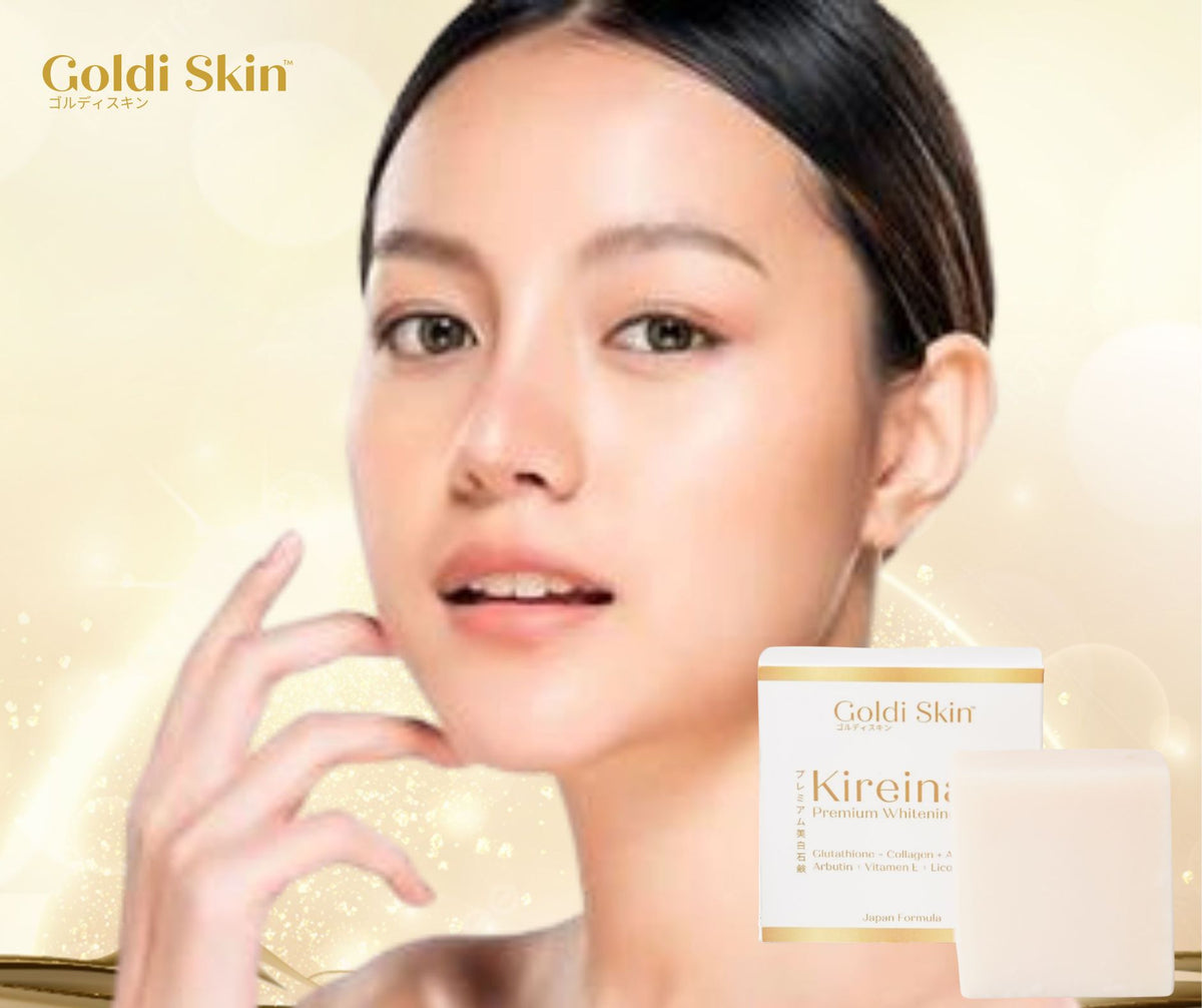 Goldi Skin Kireina Whitening Soap Japan Formula – GASA Store